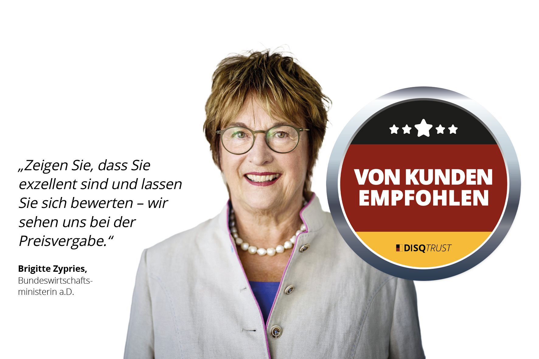 Von Kunden Empfohlen Umfrage - Testinstitut seit 2006: DISQTrust ...